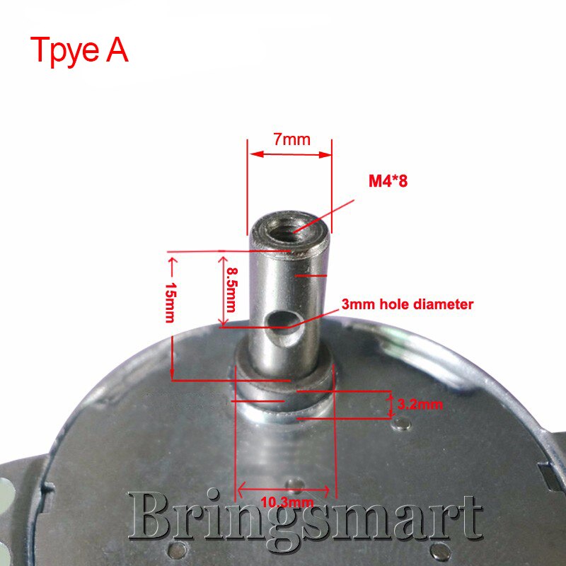Bringsmart TYC-50 AC Geared Motor 110V 220V 1.4- 5... – Grandado