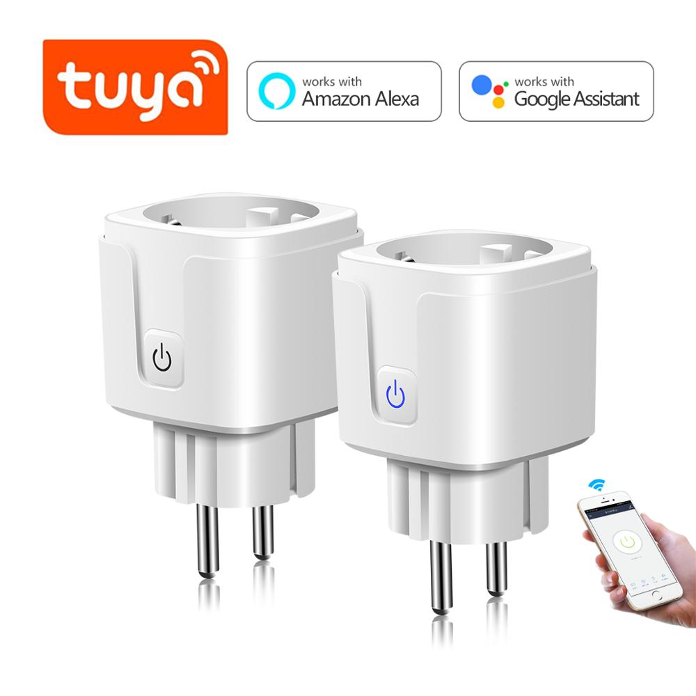 Tuya Smart Wifi Socket 15A Power Adapter EU Plug R... – Vicedeal