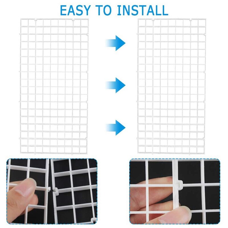 12 Pcs Grid Divider Tray Isolate Board Fish Tank B... – Grandado