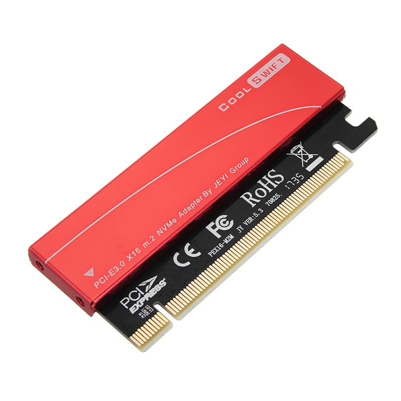 JEYI Cool Swift NVME M.2 X16 PCI-E stofdicht Riser... – Vicedeal
