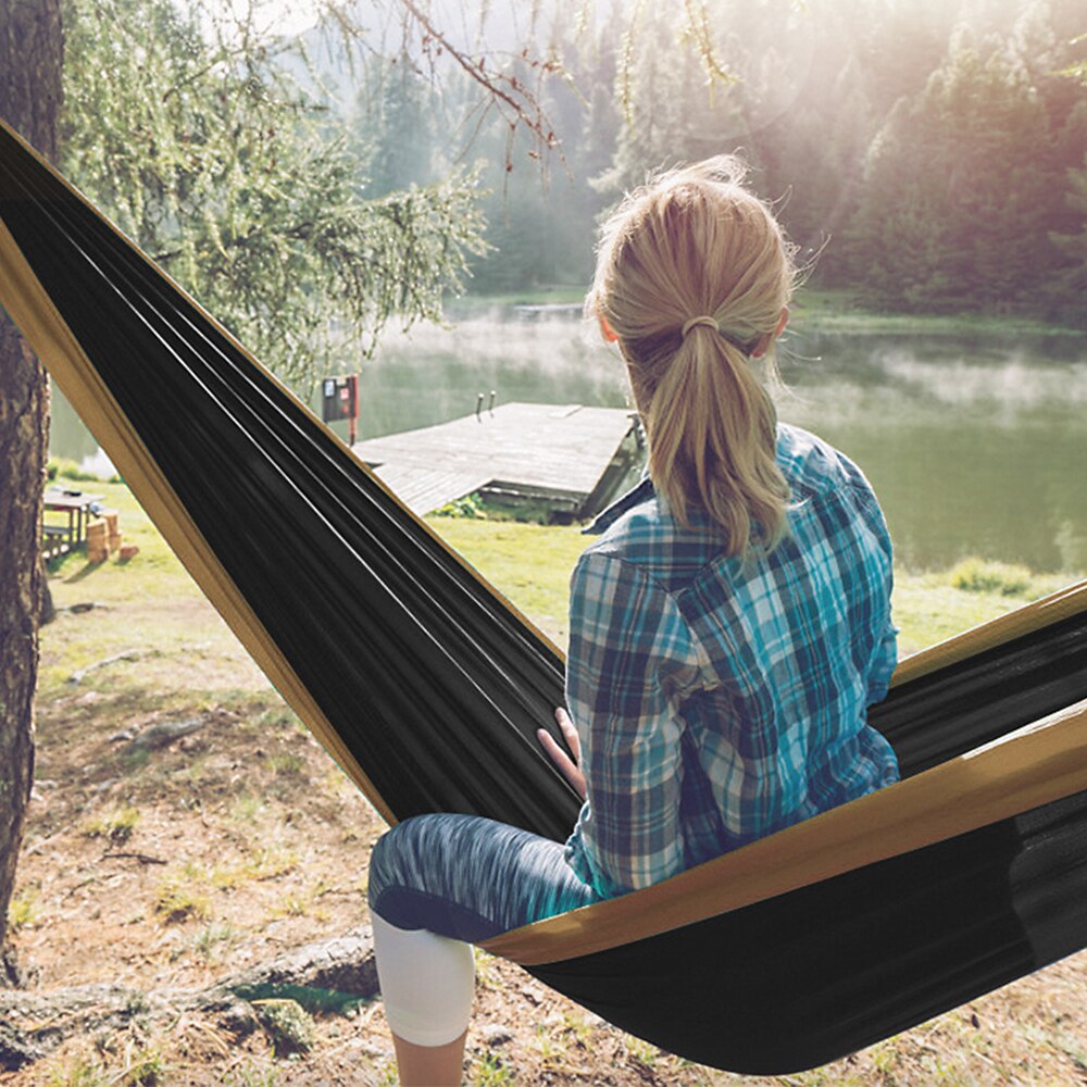 300*200cm Portable Camping Parachute Hammock Garde... – Grandado