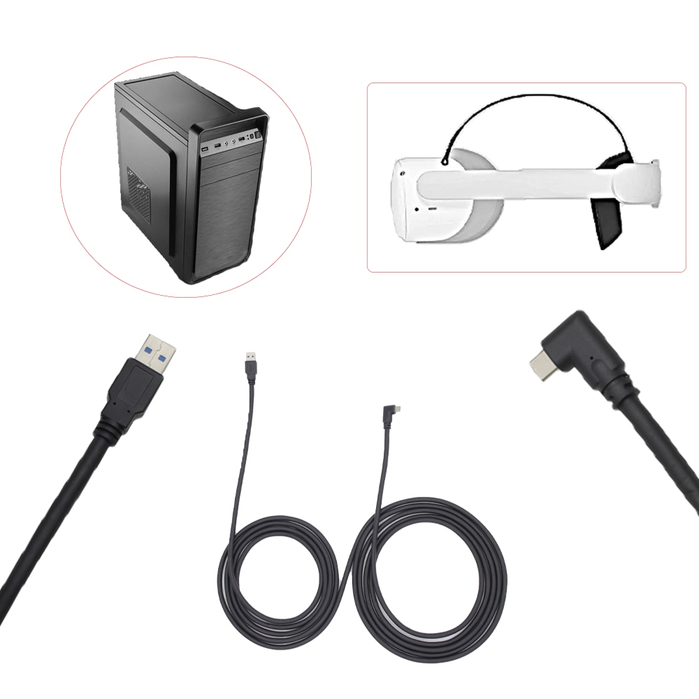 Data Line Charging Cable Adapter for Oculus Quest ... – Grandado