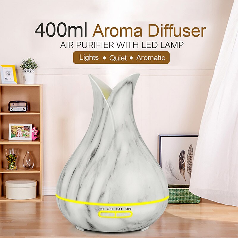 NEW400ml Ultrasone Luchtbevochtiger Aroma Diffuser... – Grandado
