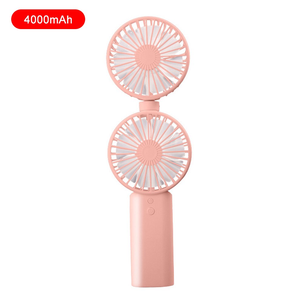 Handheld Fan USB Mobile Phone Stand Mute 360 ° Rot... – Grandado