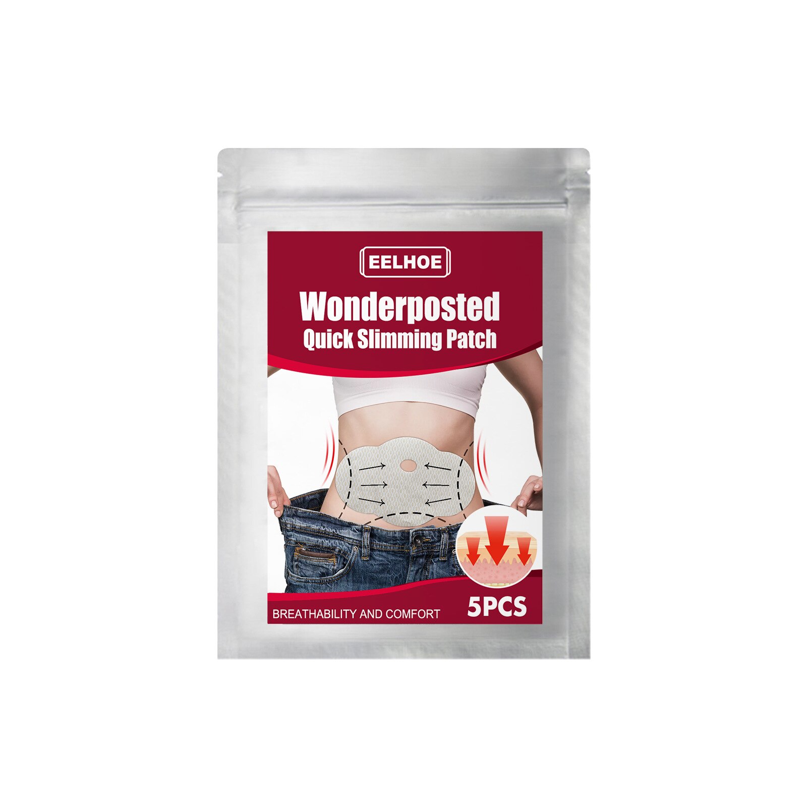 5 pcs Wonderposted Quick Slimmimg Patch Reduce bel... – Grandado