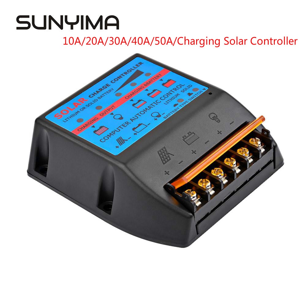 SUNYIMA 12V 24V Solar Charge controller 20A 30A 40... – Vicedeal