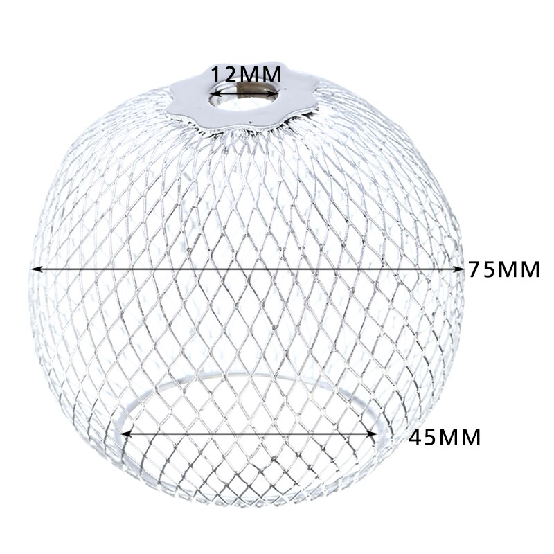 1pc Iron Lampshade Round Chandelier Lamp Cover Han... – Grandado