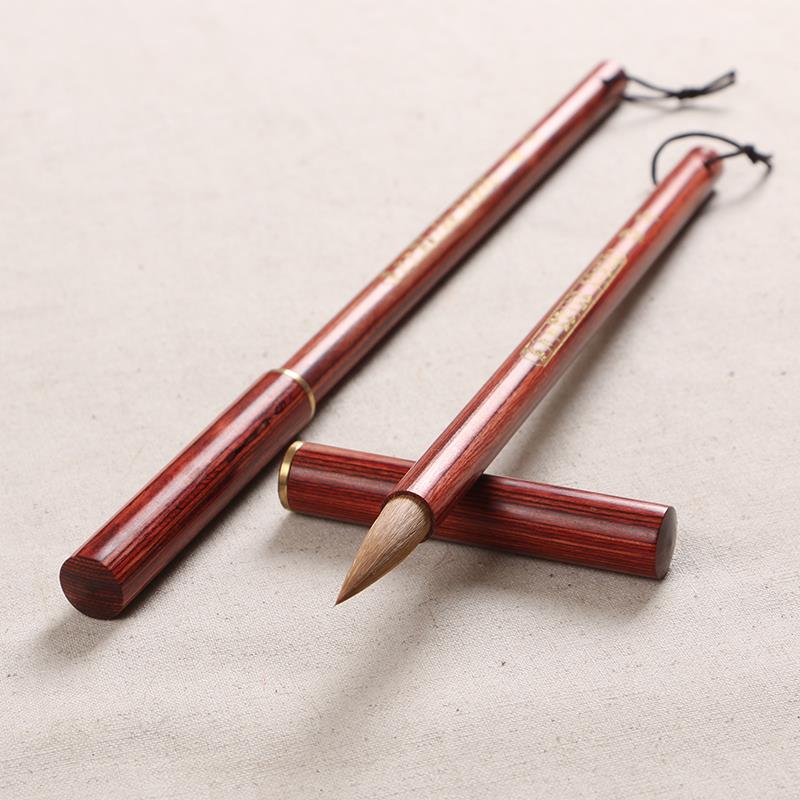 Wolf Hair Calligraphy Brush Chinese Ouyang Xun Med... – Vicedeal