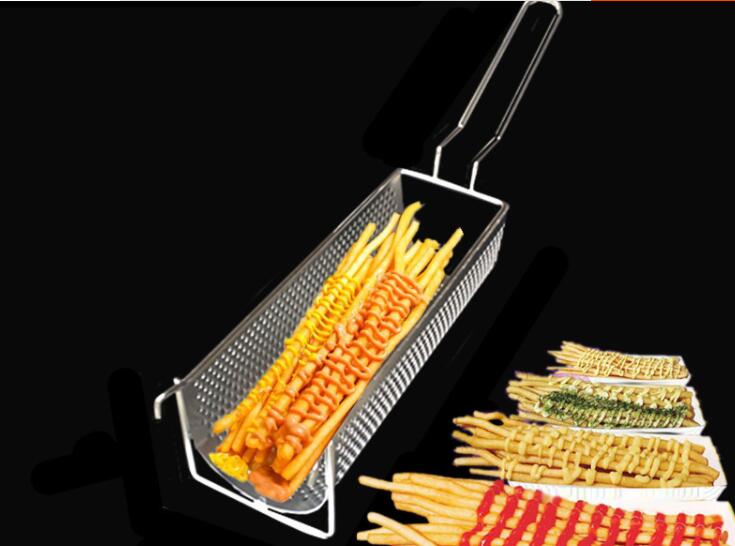 Chips Rack Frituren Zeef keuken Vergiet Houders Ge... – Grandado