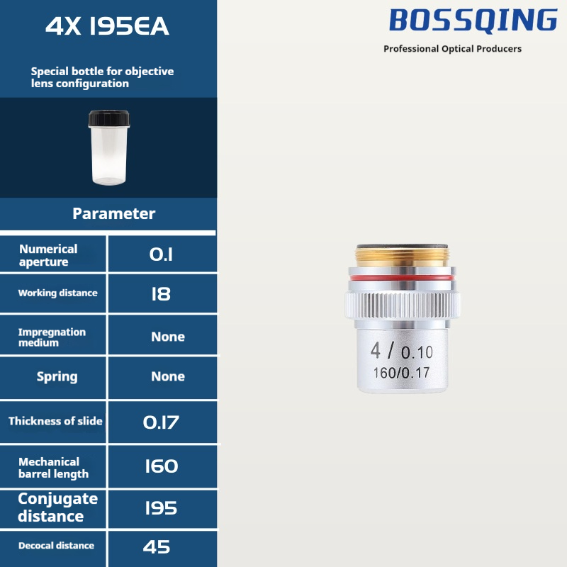 4X 10X 20X 40X 60X 100X Achromatic Objective Lens ... – Grandado