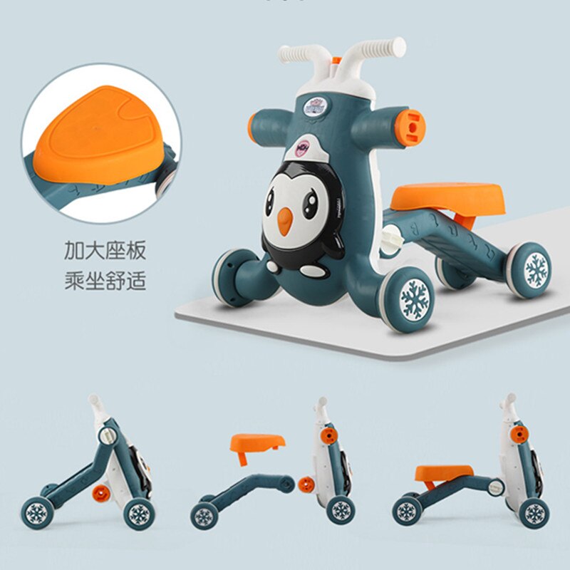 Multifunctional U-shaped baby walker Anti-O-shaped... – Vicedeal