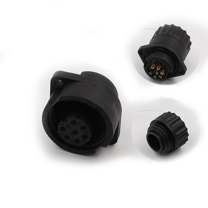 WA22 Industrial Circular Waterproof PBT Plastic 4P... – Grandado