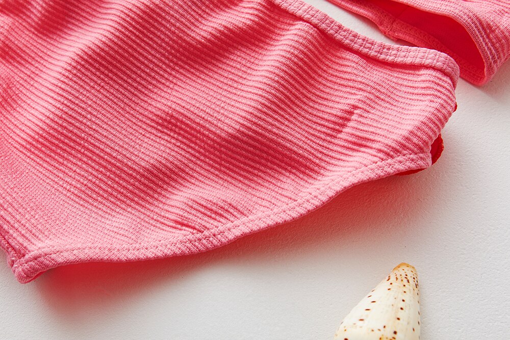 6~14Y Teenager Girls Swimsuit Girls Swimwear Ruffl... – Grandado