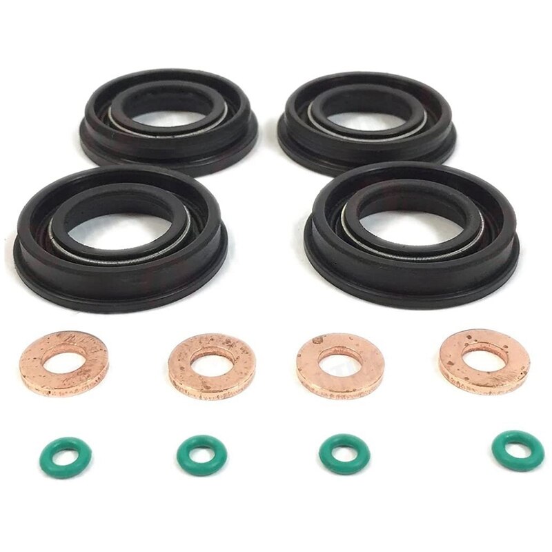 Fuel Injector Seals + + O-ring Gasket for Ford MK7... – Grandado