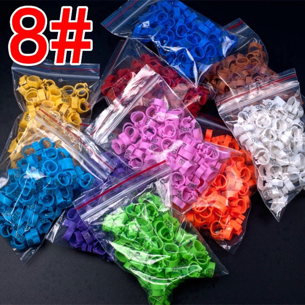 100 Pieces Pigeon Bayonet Number Ring Foot Ring Bi... – Vicedeal