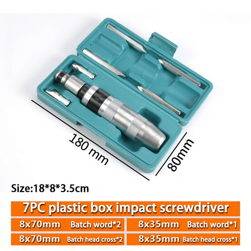 Impact Screwdriver Set Industrial Grade Multifunct... – Vicedeal