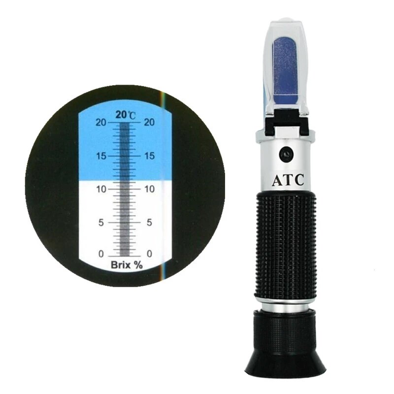 Brix Milk Concentration Refractometer Tester 0-20%... – Grandado