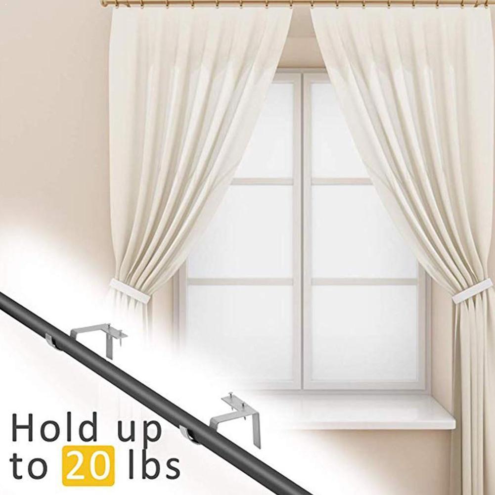 Curtain Rod Bracket Roman Pole Bracket Bracket Acc... – Vicedeal