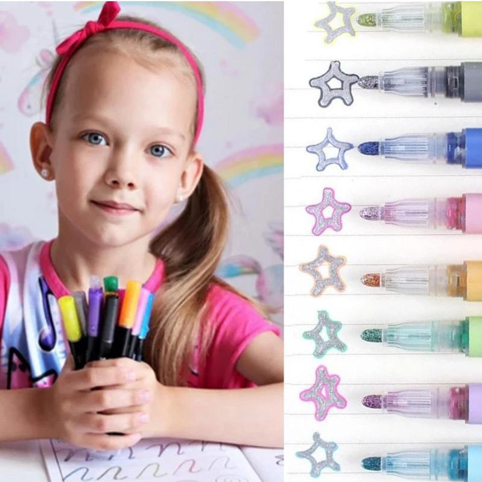 12/24/36 Colors Children Drawing Watercolor Pen Ar... – Grandado