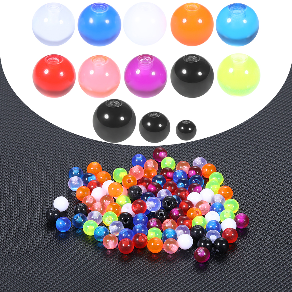 90-120pcs Colorful Acrylic Replacement Ball 3mm 5m... – Grandado