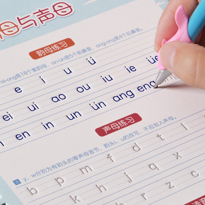 2pcs/set Children Pupils Groove Calligraphy Copybo... – Vicedeal