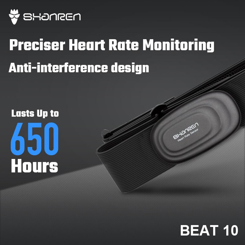 SHANREN BEAT 10 Heart Rate Monitor Chest Strap Hea... – Vicedeal