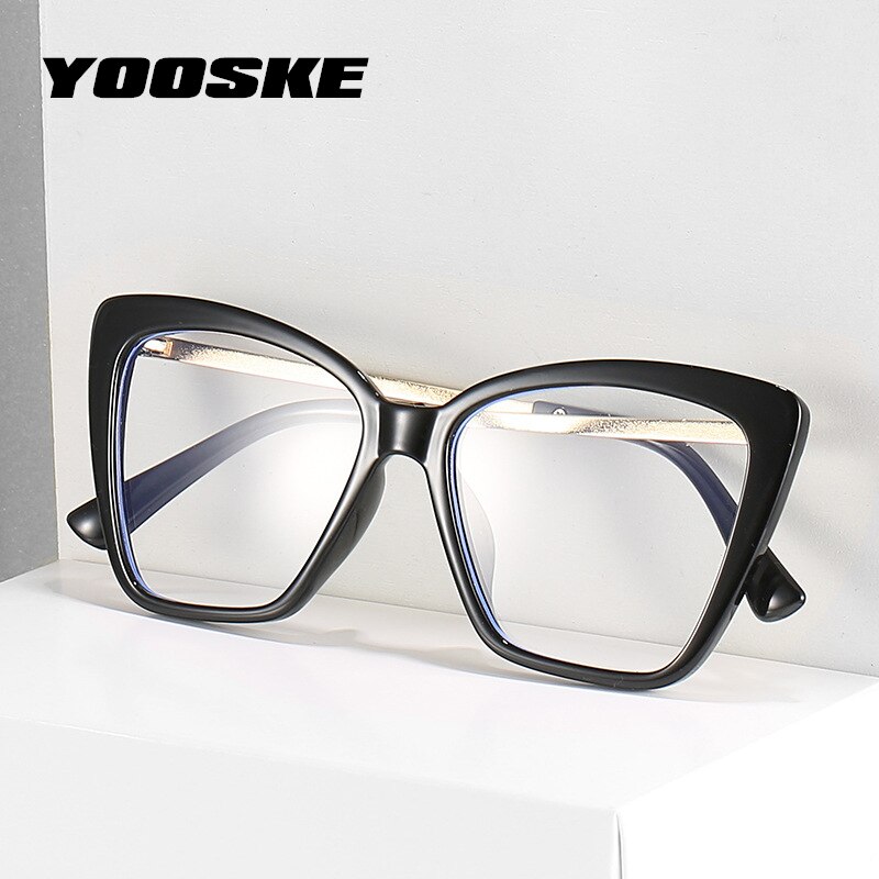 Yooske Transparante Oversized Brillen Frames Voor ... – Grandado