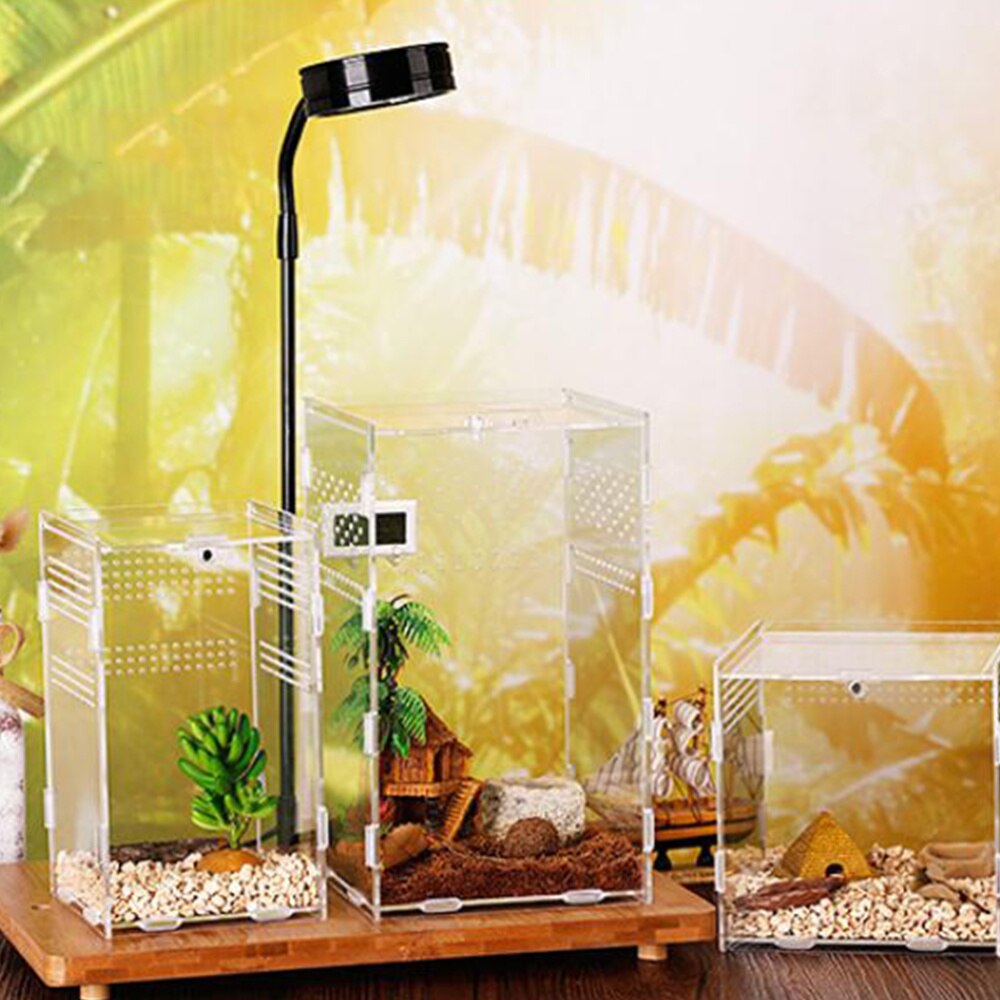 1Pc Reptile Breeding Box Acrylic Box Insect Feedin... – Grandado