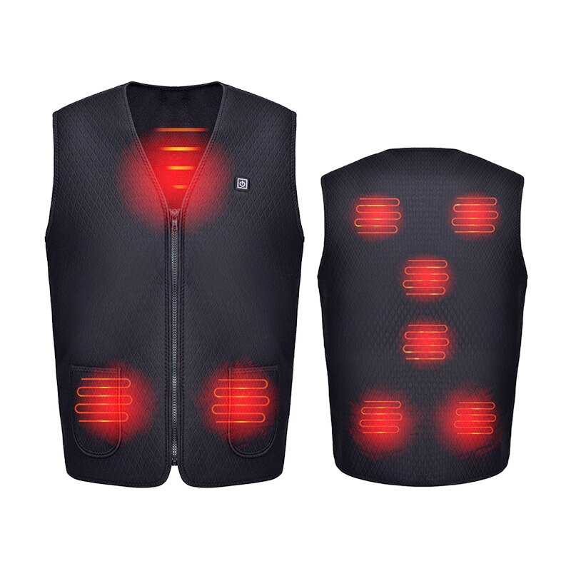 8 Heating Zones men Women Heating Coat USB Electri... – Grandado
