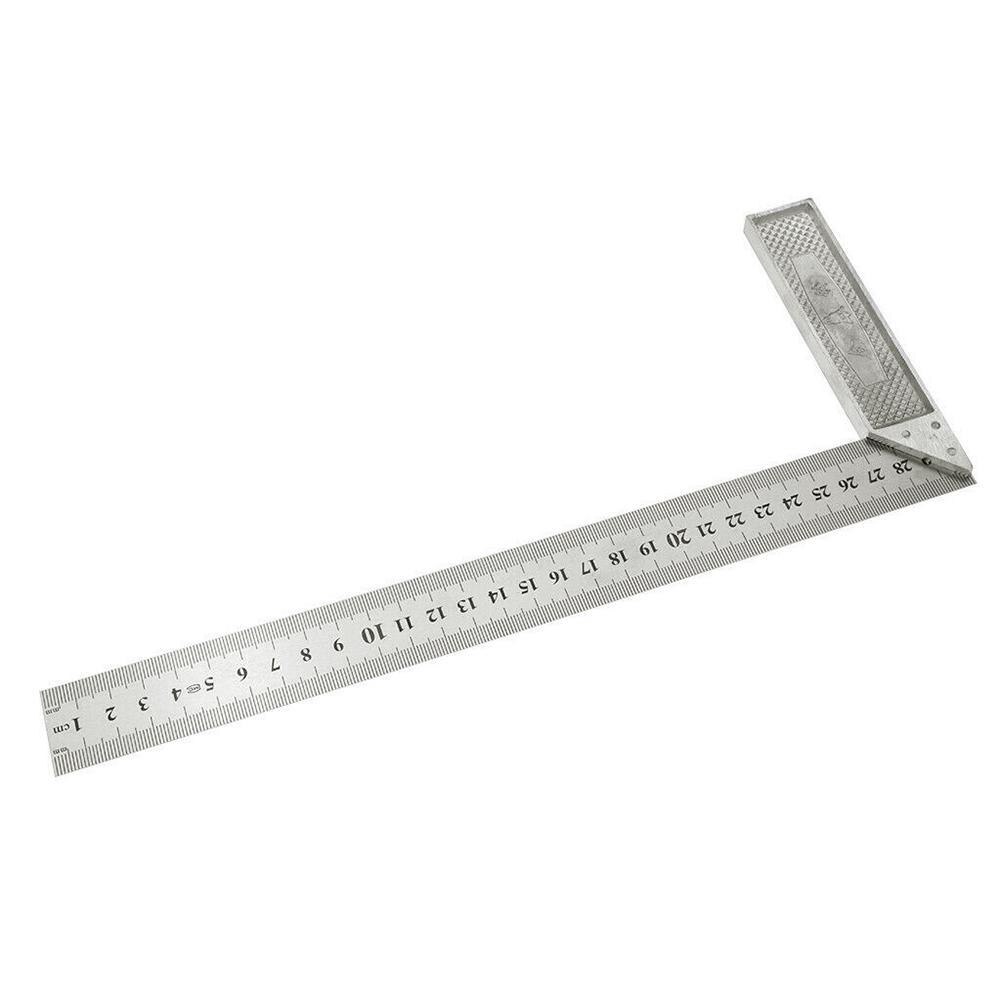 300 mm Woodworking Square Ruler Stainless Steel Ri... – Grandado