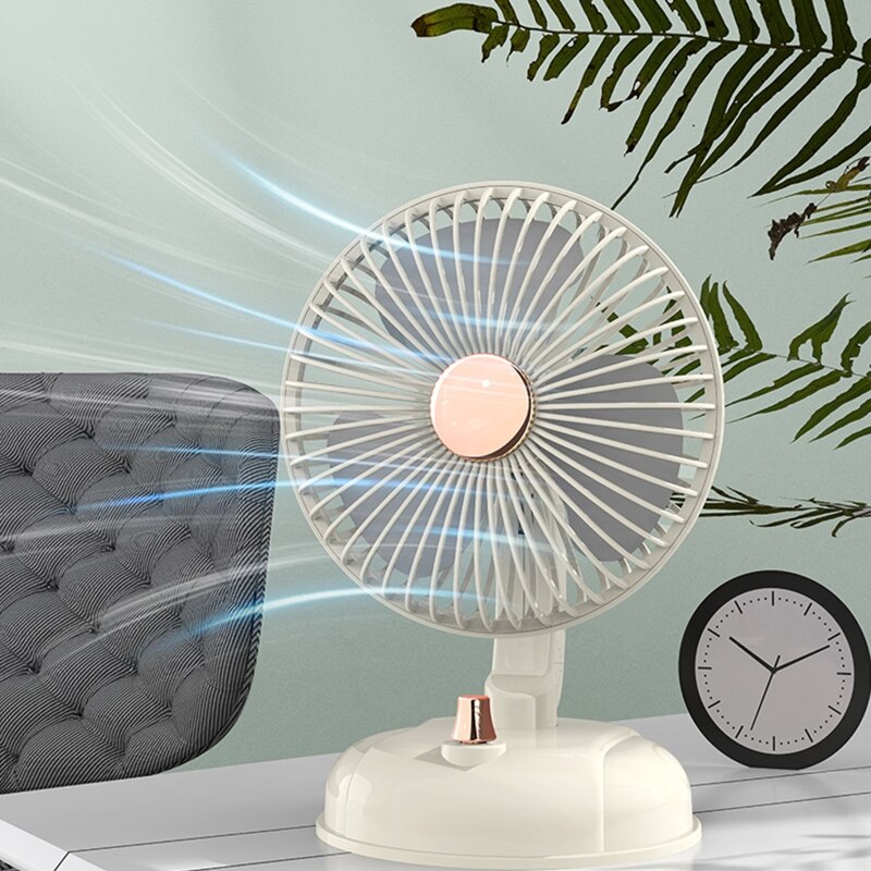 Mini Desk Fan Type C Powered Desktop Fan Powerful ... – Vicedeal