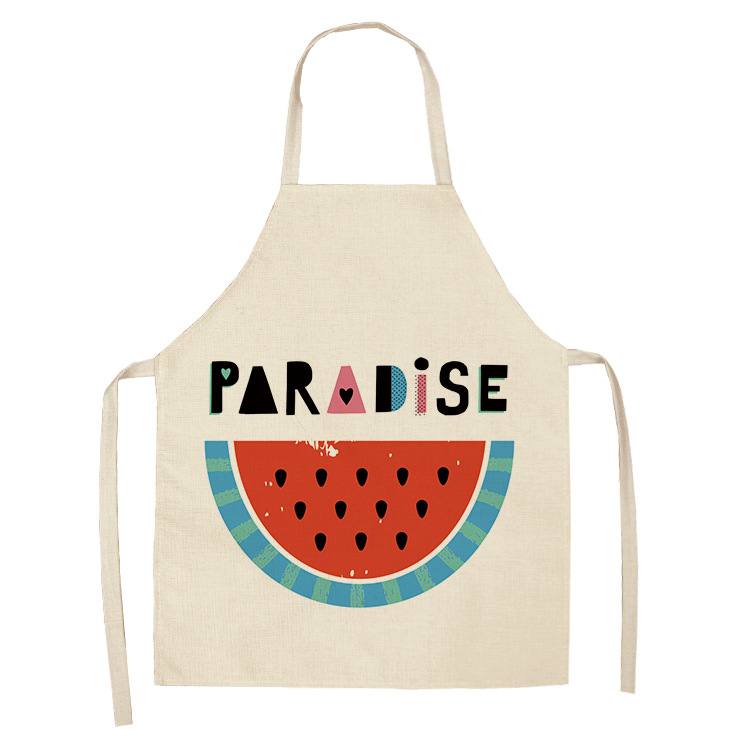 Watermelon Kitchen Apron Watermelon Summer Printed... – Vicedeal