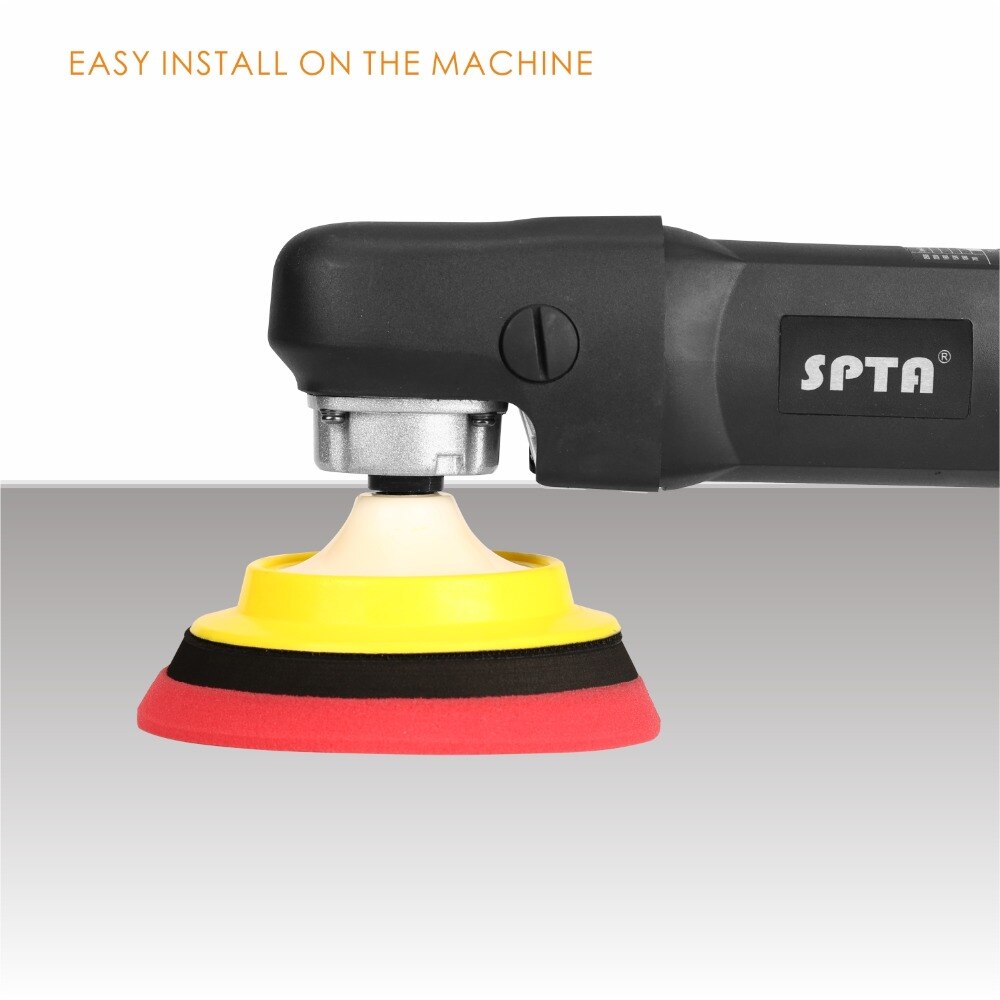 SPTA Compound Polishing Pads for 5 inch Polisher B... – Grandado