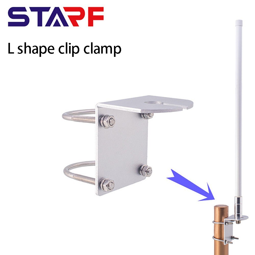 L Shape Antenna L-Bolt Clamp Wall Mount Stainless ... – Grandado