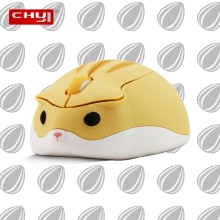 CHYI 2.4G Wireless Mouse Cute Hamster Mause 1200 D... – Grandado