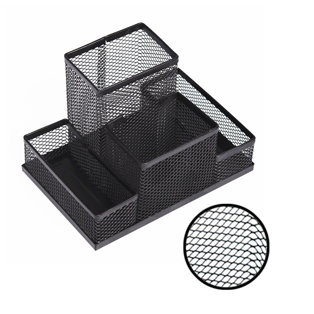 Simple Metal Desktop Desk Organizer Office Accesso... – Grandado