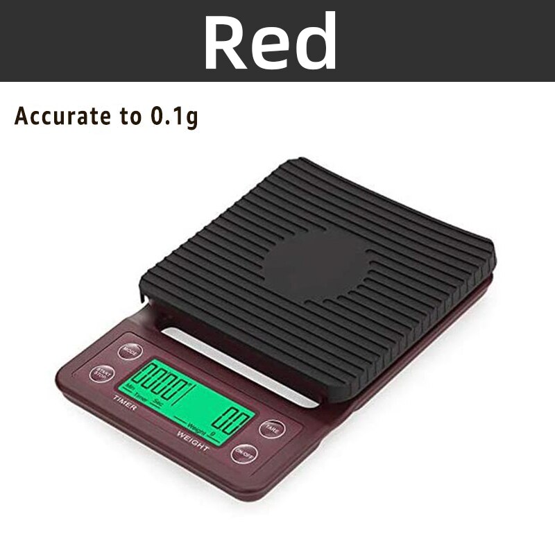 Coffee Weighing Drip Coffee Scale with Timer Digit... – Vicedeal