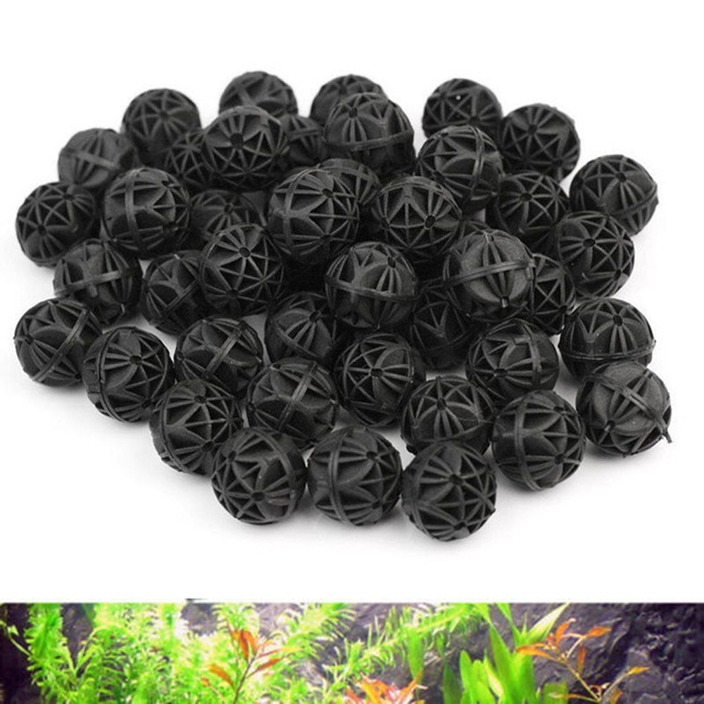 100 pcs 16mm Aquarium Bio Balls Filter Media Wet/D... – Vicedeal
