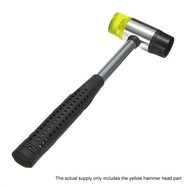 Rubber Hammer Head 25mm Hammer Soft Mallet Woodwor... – Grandado