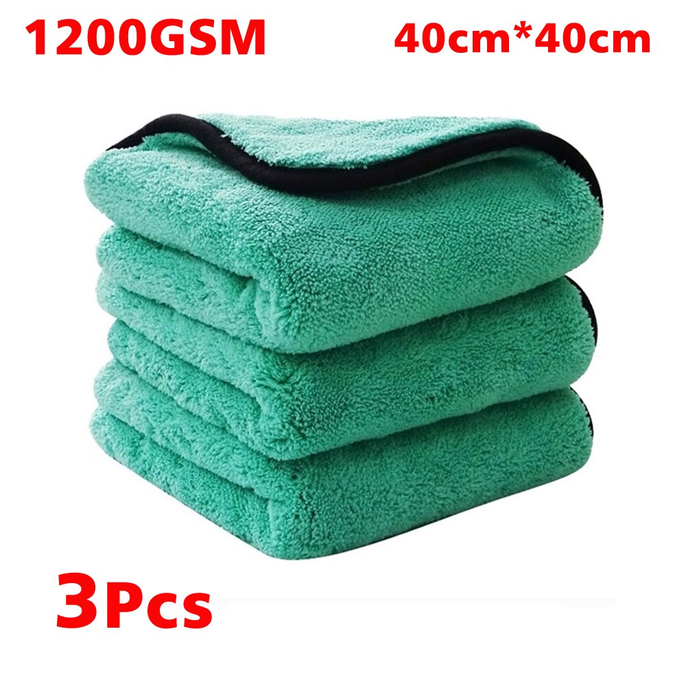 1200GSM Car Wash Drying Towel Accessory Microfiber... – Vicedeal