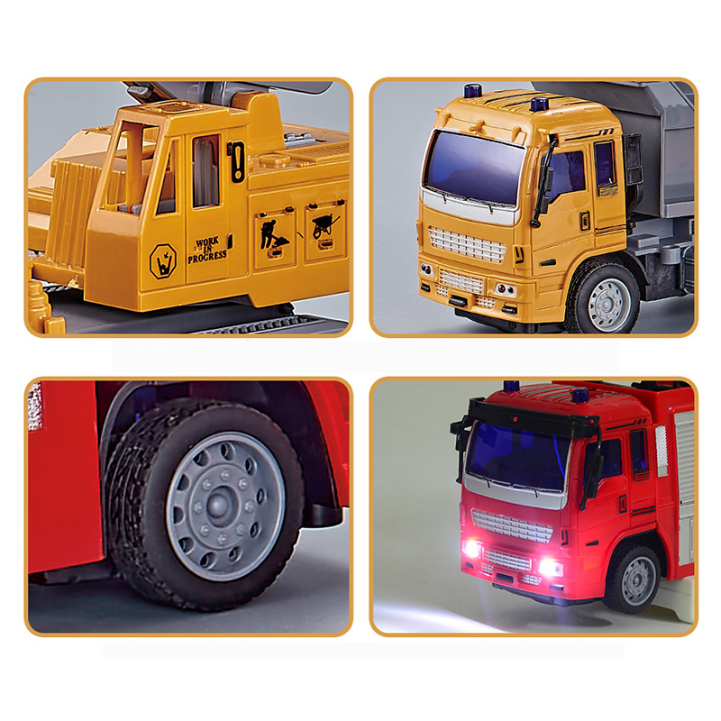 RC Truck Enggineering Car 1:30 Mixing Crane Water ... – Grandado