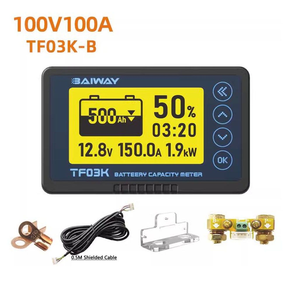 Battery Capacity meter Voltmeter power display Tes... – Grandado