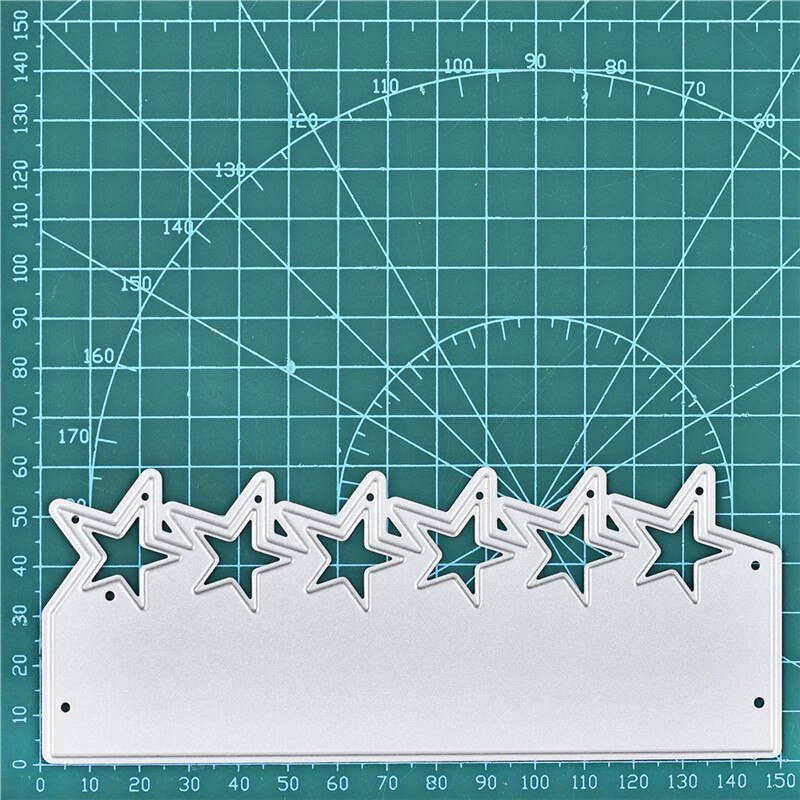 Kokorosa Frame Dies Stars Border Metal Cutting Die... – Grandado