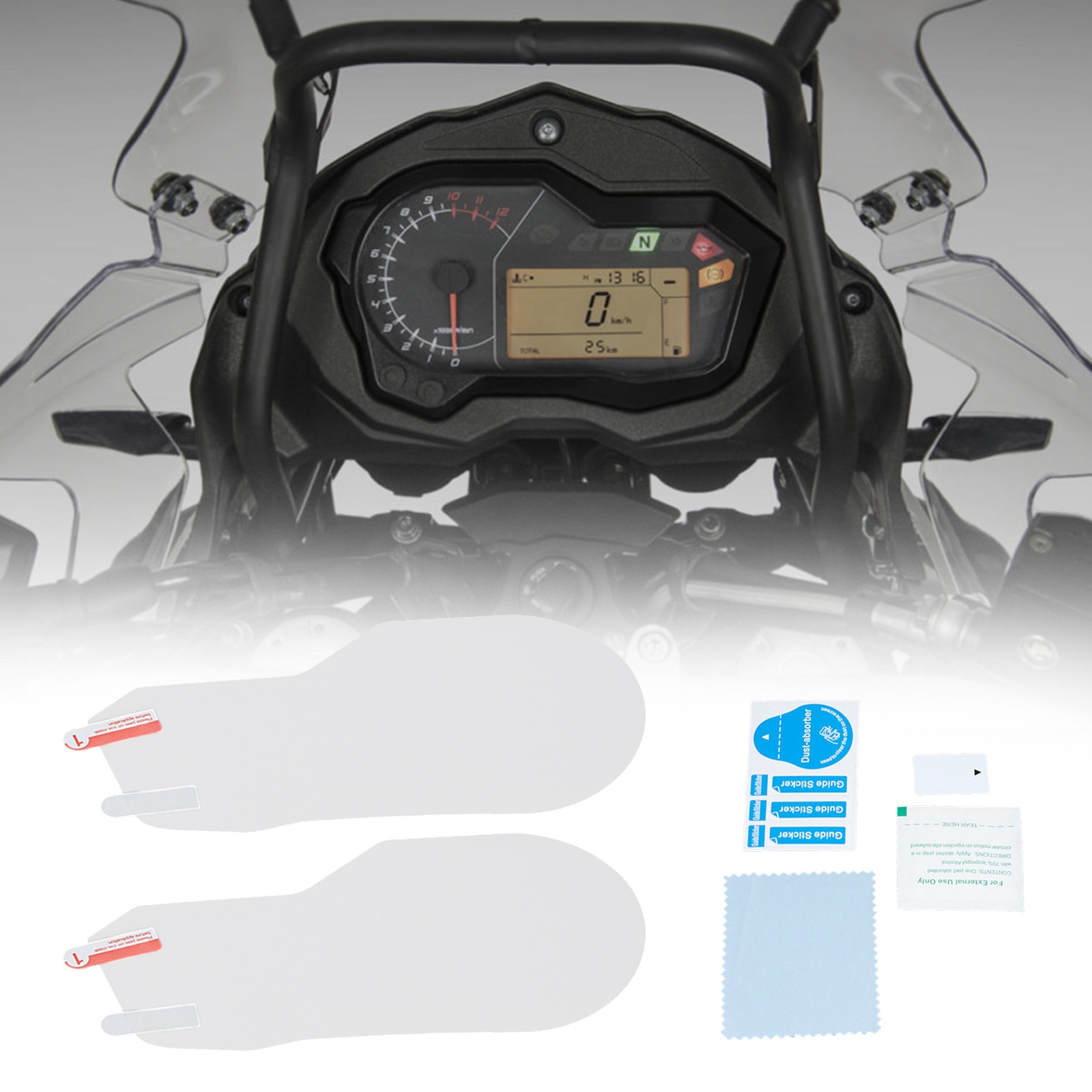 2Pcs Motorcycle Cluster Kras Bescherming Screen Pr... – LovingPrices