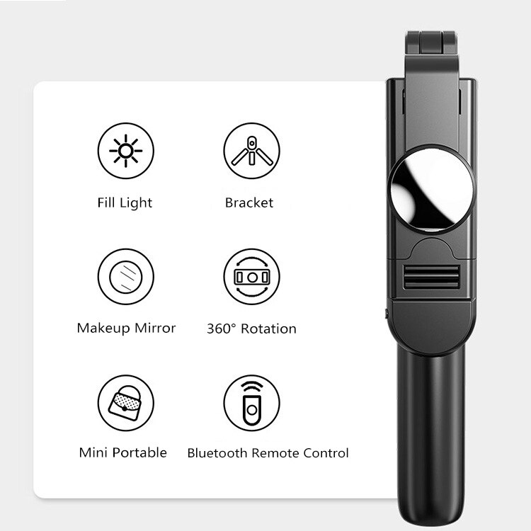 Draagbare 3 In 1 Wirleless Bluetooth Mini Selfie S... – Grandado