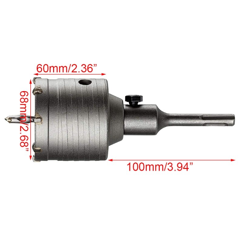 68mm Wall Reaming Bit Hollow Drill Bit Electric Ha... – Grandado