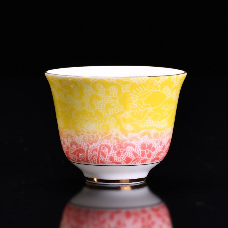 Emaille Kleur Veranderende Thee Cup Handgemaakte K... – Grandado