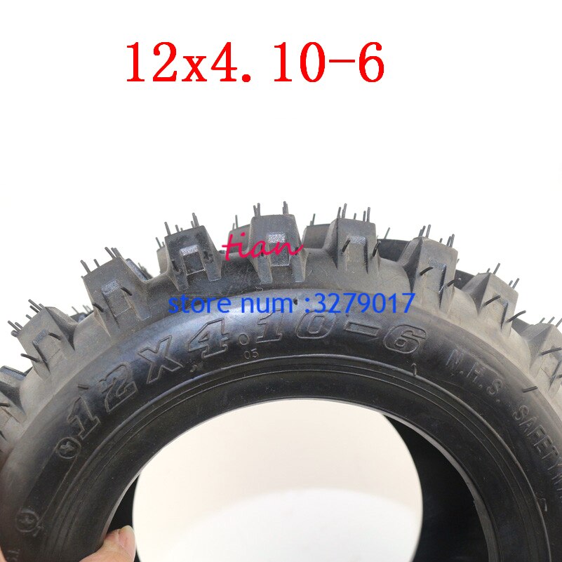 12x 4.10-6 tire tyre ATV Quad Go Kart 47cc 49cc /4... – Grandado