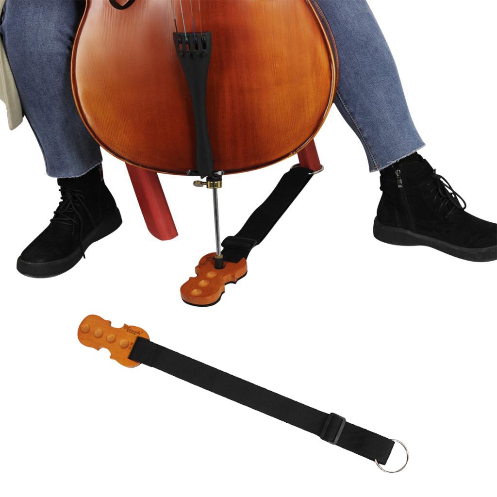 Verstelbare Anti-slip Pad Cello Eindpin Stop Rest ... – Vicedeal