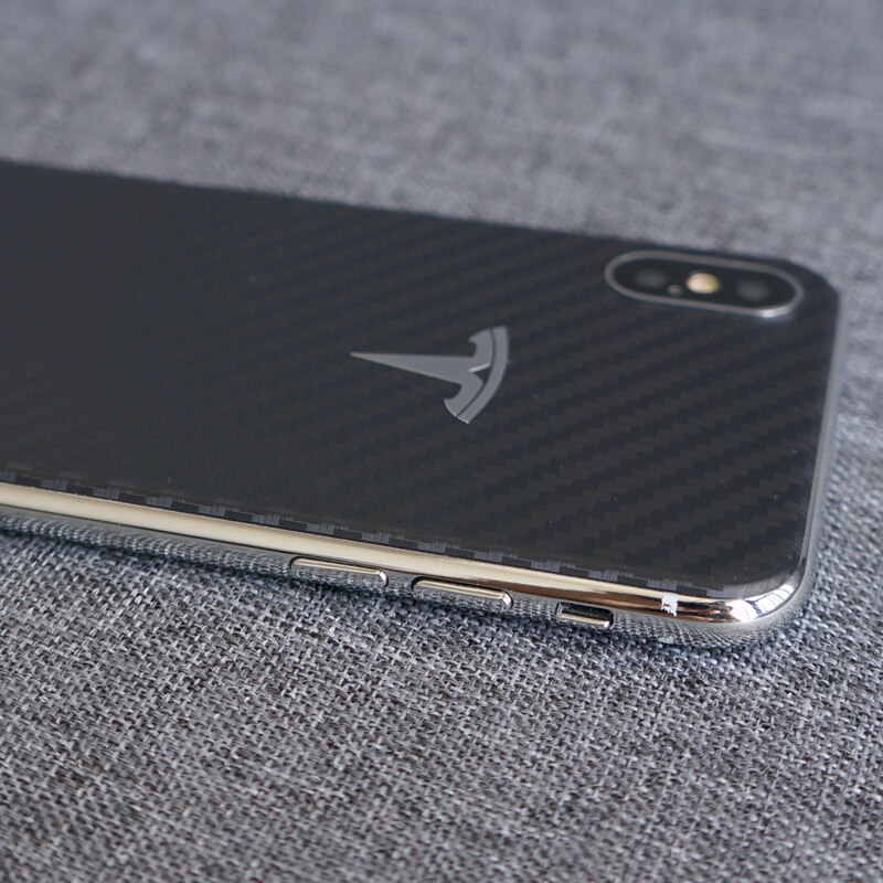 Carbon fiber pattern Kevlar mobile phone back film... – Vicedeal
